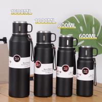 China 600ml 800ml 1500ml Thermo Flask Water Bottles Vacuum Insulated for sale