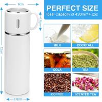 China Stainless Steel Vacuum Flask Thermal Flask Bottle 14.2oz 420ml for sale