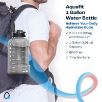 China Gym Time Marked Water Bottle 40oz 68oz 128oz Direct Drinking for sale