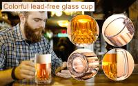 China Glass Beer Steins Beer Mugs With Handles for sale