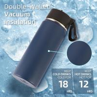 China Volhoply 18oz Stainless Steel Insulated Water Bottle Wide Mouth for sale