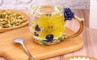 China Birthday Gifts Tea Party Cups And Saucers Set With Spoon for sale