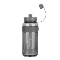 China 2L Large Capacity Plastic Water Bottle Straw Bottle ‎Glossy Finish for sale