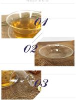 China OEM ODM Double Walled Glass Cups / Mugs With Infuser Basket for sale