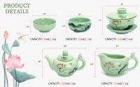 China Mini Porcelain Chinese Tea Cup Set for sale