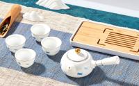 China 1000ml Glass Teapot with Removable Infuser, Stovetop Safe Tea Kettle, Blooming and Loose Leaf Tea Maker Set for sale