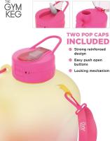 China ‎BPA Free Plastic 1 Gallon Water Jug / Bottle With Handle 128oz for sale
