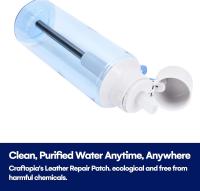 China HAS Filtered Water Bottle 700ml / 24oz Tritan Material For Camping Adventures for sale