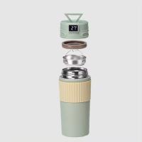 China 400ml Smart Touch Display LED Vacuum Stainless Steel Termo Digital Tumbler for sale