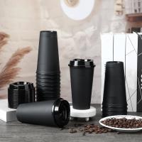 China 16oz BPA Free Personalized Reusable Plastic Coffee Cups With Lids for sale