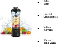 China 2x500ml Mini Blender Bottle BPA Free For Fruit Vegatable Juice for sale