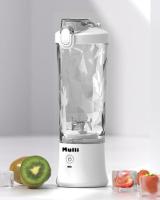China USB Rechargeable Mulli Portable Blender With Six Blades For Smoothie And Shakes for sale