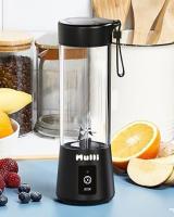 China Compact Mulli Portable Juicer Blender With Six Blades For Grinding Blending for sale