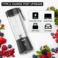 China USB Rechargeable Mulli Portable Blender With Six Blades For Smoothie And Shakes for sale
