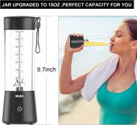China Compact Mulli Portable Juicer Blender With Six Blades For Grinding Blending for sale