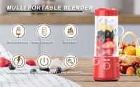 China 2x500ml Mini Blender Bottle BPA Free For Fruit Vegatable Juice for sale