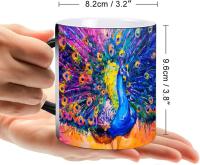 China Discoloration Cups Ceramic Heat Change Unique Pattern Multi Functional Excellent Gift for sale