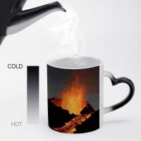China Discoloration Cups Ceramic Heat Change Unique Pattern Multi Functional Excellent Gift for sale
