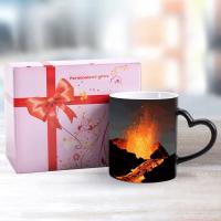 China Discoloration Cups Ceramic Heat Change Unique Pattern Multi Functional Excellent Gift for sale