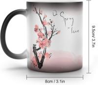China Discoloration Cups Ceramic Heat Change Unique Pattern Multi Functional Excellent Gift for sale