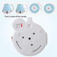 China Portable Electric Kettle Foldable Water Boiler For Coffee Tea Fast Boiling Pot 600ml for sale