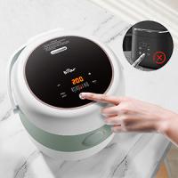 China Braising Cups Mini Rice Cooker 2-Cups Uncooked 1.2L Portable Non-Stick for sale