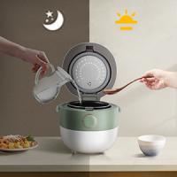 China Braising Cups Mini Rice Cooker 2-Cups Uncooked 1.2L Portable Non-Stick for sale