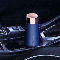 China Temperature Control Car Cooling Mug Auto Travel Heating Cup Stainless Steel Electric Self Heating Mug for sale