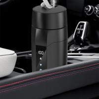 China Portable Car Heating Cup, 350 Ml Travel Electric Kettle, 304 Stainless Steel Liner Car Heated Mug, 40~100℃ Adjustable for sale