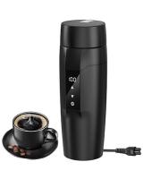 China Portable Car Heating Cup, 350 Ml Travel Electric Kettle, 304 Stainless Steel Liner Car Heated Mug, 40~100℃ Adjustable for sale