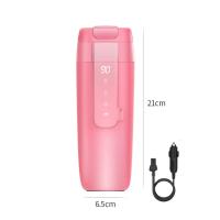 China Customized Car Smart Heated Stainless Steel Vacuum Mug Electric Temperature Control Smart Coffee Travel Mug for sale