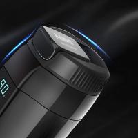 China Customized Car Smart Heated Stainless Steel Vacuum Mug Electric Temperature Control Smart Coffee Travel Mug for sale