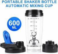 China Wholesale 600ML Electric Protein Mixer Shaker Bottle Portable Mini Juicer Plastic Self Stirring Coffee Mug Eco Friendly for sale