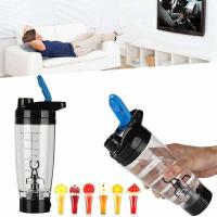 China Wholesale 600ML Electric Protein Mixer Shaker Bottle Portable Mini Juicer Plastic Self Stirring Coffee Mug Eco Friendly for sale