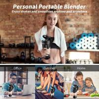 China Portable Blender,16 Oz Rechargeable Type-C Personal Mini with Ultra Sharp Four Blades,Multifunctional BPA Free Bottle for sale