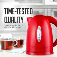 China Fast and Trendy Braising Cups Electric Kettle for Clean Drinking Water 1.7L Capacity for sale
