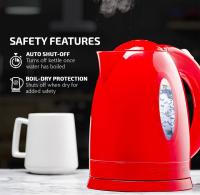 China Fast and Trendy Braising Cups Electric Kettle for Clean Drinking Water 1.7L Capacity for sale