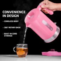 China Fast Boiling Electric Kettle BPA Free Water Warmer for Braising Cups for sale