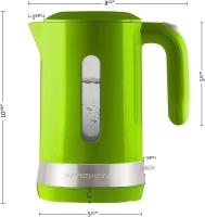 China Electric Kettle BPA-Free 1.7L Fast Boiling Water Warmer Auto Shut Off for Coffee Tea Pot for sale