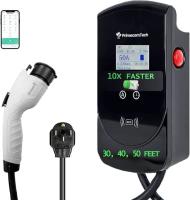 China 220 Volt Charging Piles for Tesla and All EV Brands 30 39 Feet Length with Adjustable Charging Speed for sale