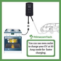 China 220 Volt Charging Piles for Tesla and All EV Brands 30 39 Feet Length with Adjustable Charging Speed for sale