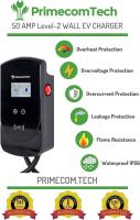 China 220 Volt Charging Piles for Tesla and All EV Brands 30 39 Feet Length with Adjustable Charging Speed for sale