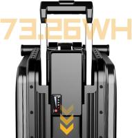 China Smart Electric Spinner Trolley Travel Suitcase with TSA Lock 400mm x 200mm x 100mm for sale