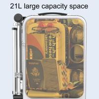 China Smart Electric Spinner Trolley Travel Suitcase with TSA Lock 400mm x 200mm x 100mm for sale