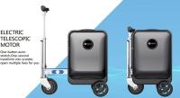 China Smart Rideable Suitcase 26L, Lightweight Electric Luggage Scooter For Travel With Digital Lock, Waterproof And Lightwei for sale