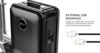 China Smart Rideable Suitcase 26L, Lightweight Electric Luggage Scooter For Travel With Digital Lock, Waterproof And Lightwei for sale
