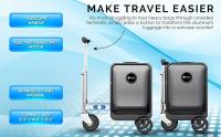 China Smart Rideable Suitcase 26L, Lightweight Electric Luggage Scooter For Travel With Digital Lock, Waterproof And Lightwei for sale