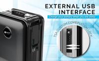 China Smart Rideable Suitcase 26L, Lightweight Electric Luggage Scooter For Travel With Digital Lock, Waterproof And Lightwei for sale