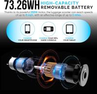 China Smart Rideable Suitcase 26L, Lightweight Electric Luggage Scooter For Travel With Digital Lock, Waterproof And Lightwei for sale