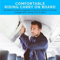 China Smart Rideable Suitcase 26L, Lightweight Electric Luggage Scooter For Travel With Digital Lock, Waterproof And Lightwei for sale